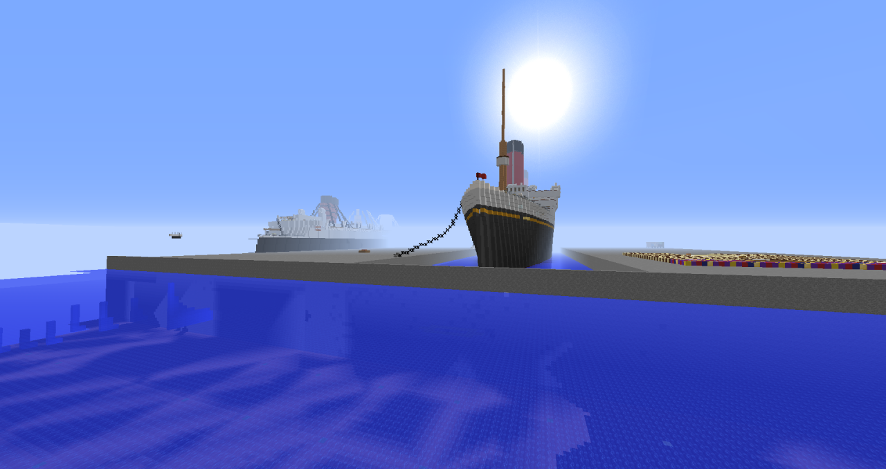 RMS Gigantic Minecraft Map