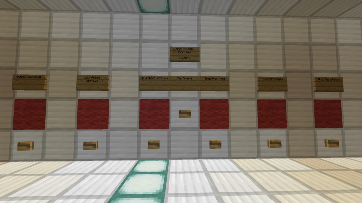 The facility (Command block arena + minigames + Custom monsters) Minecraft Map