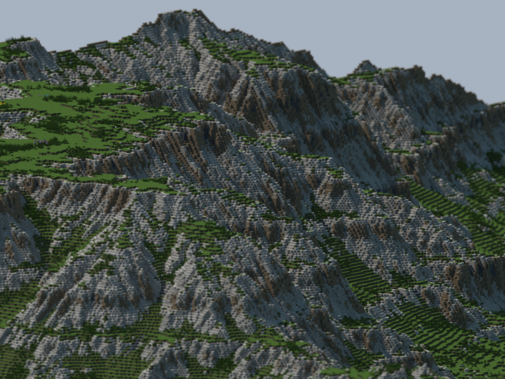 Worldmachine 5 devices challange Minecraft Map