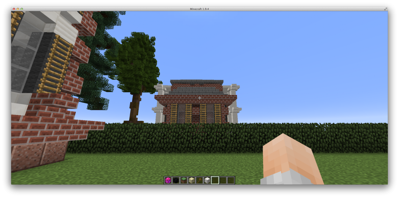 Nice Big Brick Colonial Traditional American House :D Minecraft Map