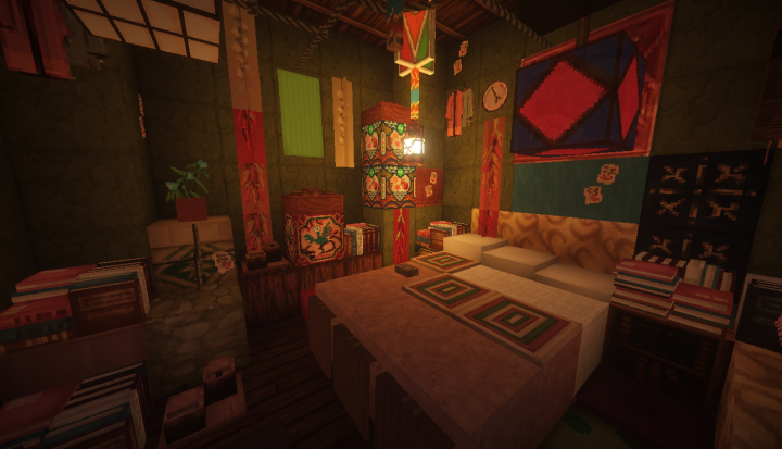 Howl's Moving Castle Minecraft Map