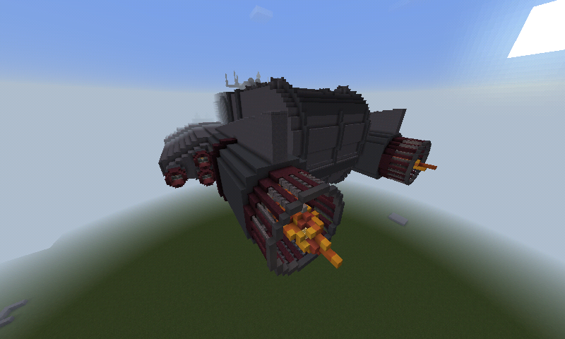 SS. Horizon space battle cruiser Minecraft Map