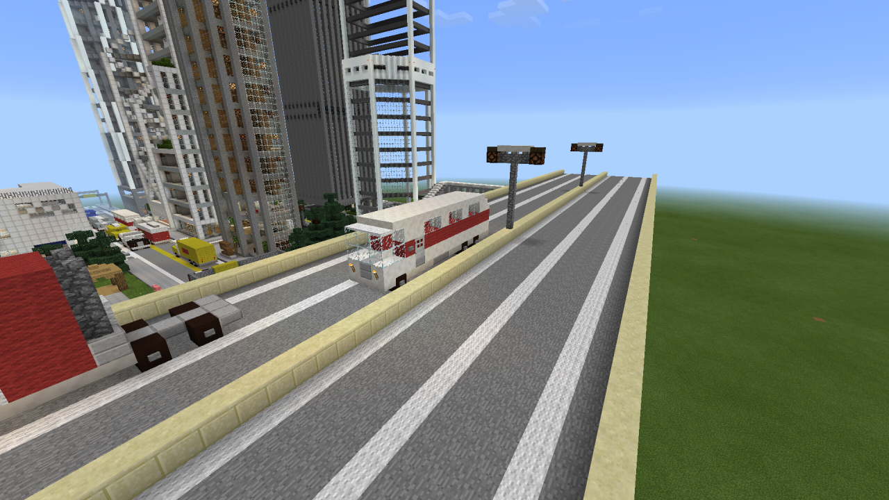 Bus (Pocket Edition) Minecraft Map