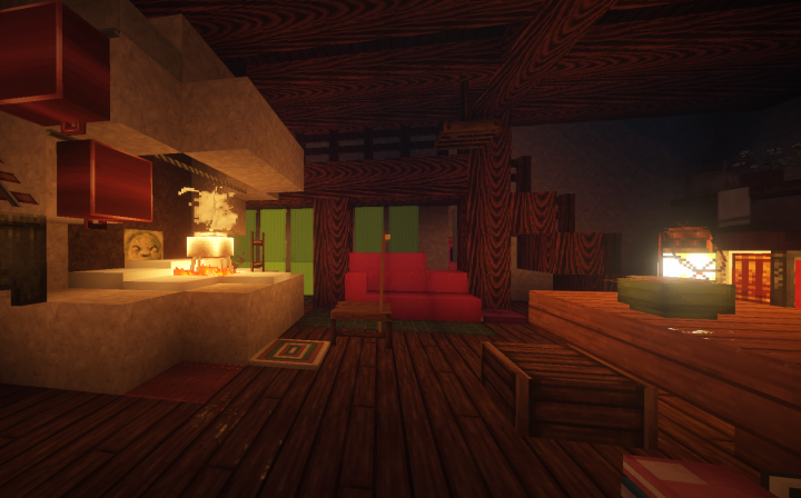 Howl's Moving Castle Minecraft Map