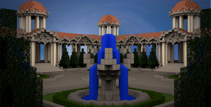 Greek Temple Spawn - WITH DOWNLOAD Minecraft Map