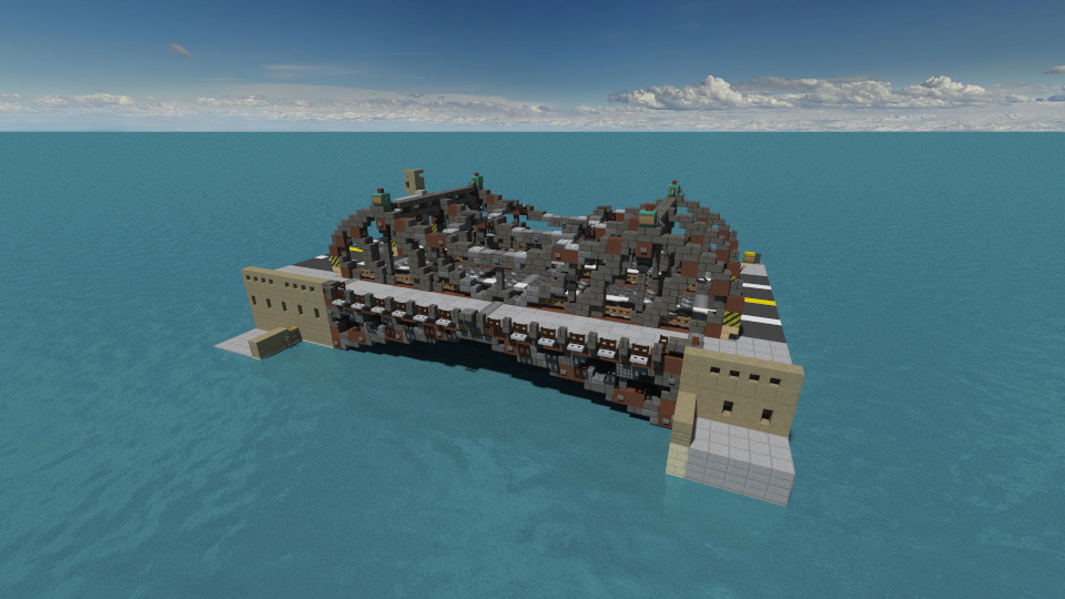 Updated: Chicago River Style Drawbridge Minecraft Map