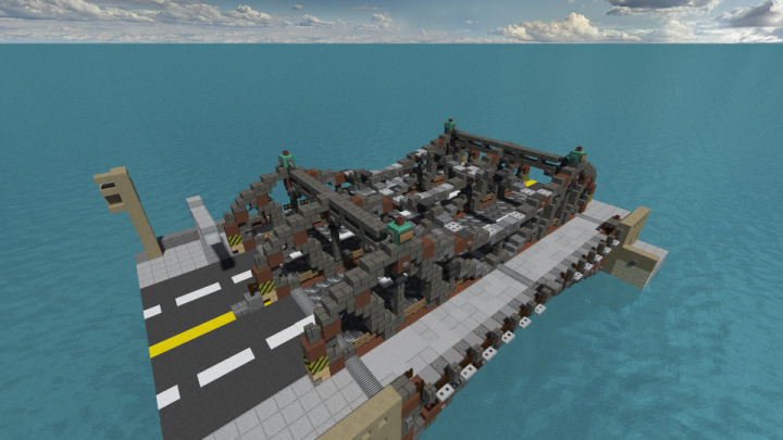 Updated: Chicago River Style Drawbridge Minecraft Map
