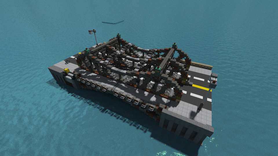 Updated: Chicago River Style Drawbridge Minecraft Map