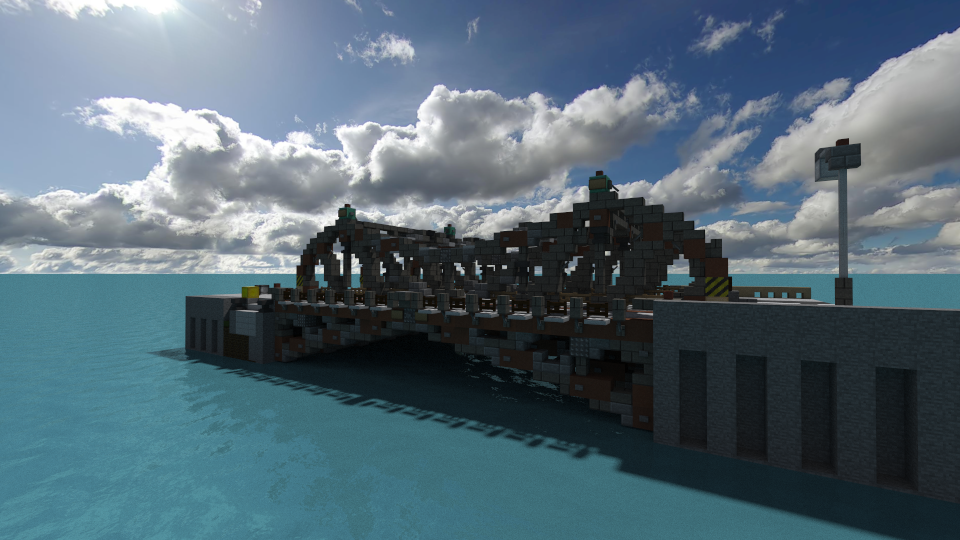 Updated: Chicago River Style Drawbridge Minecraft Map