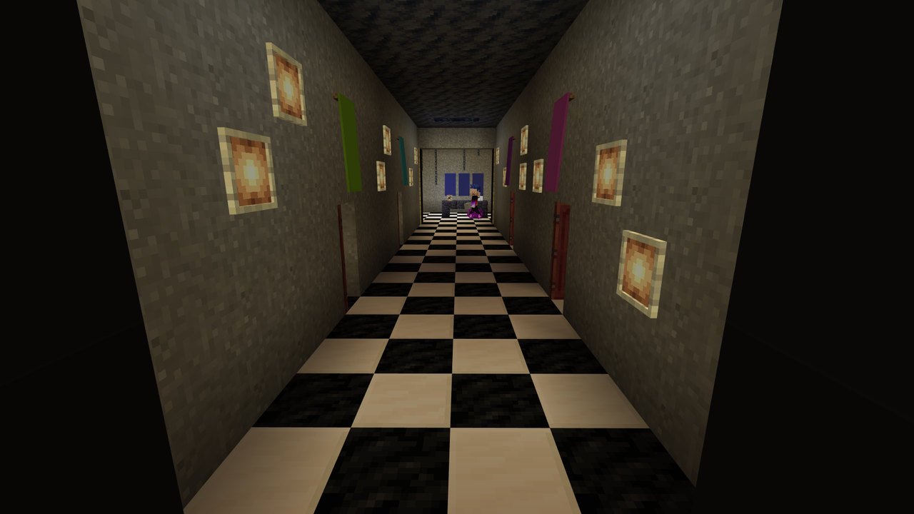 Five nights at freddy's Hide and Seek Minecraft Map