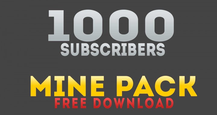 MINE PACK + 1K SUBS [FREE MAP DOWNLOAD] 58 Minecraft Map