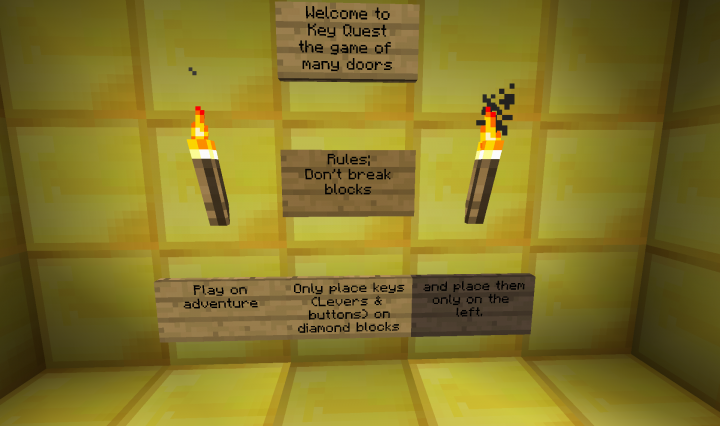 Key Quest Minecraft Map
