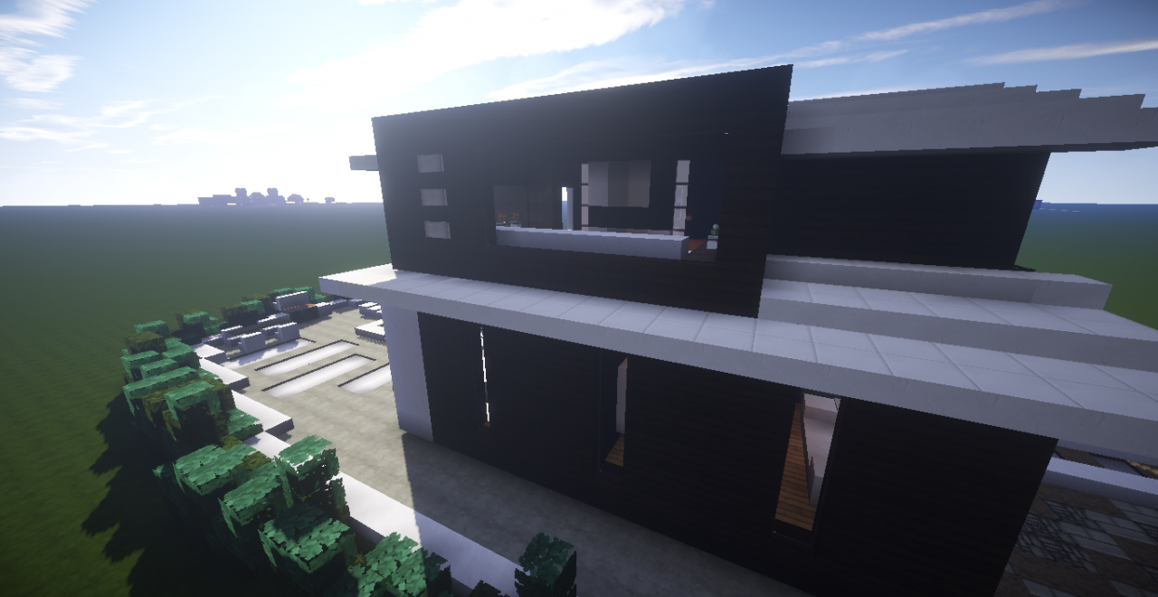 Minecraft Flat Roof