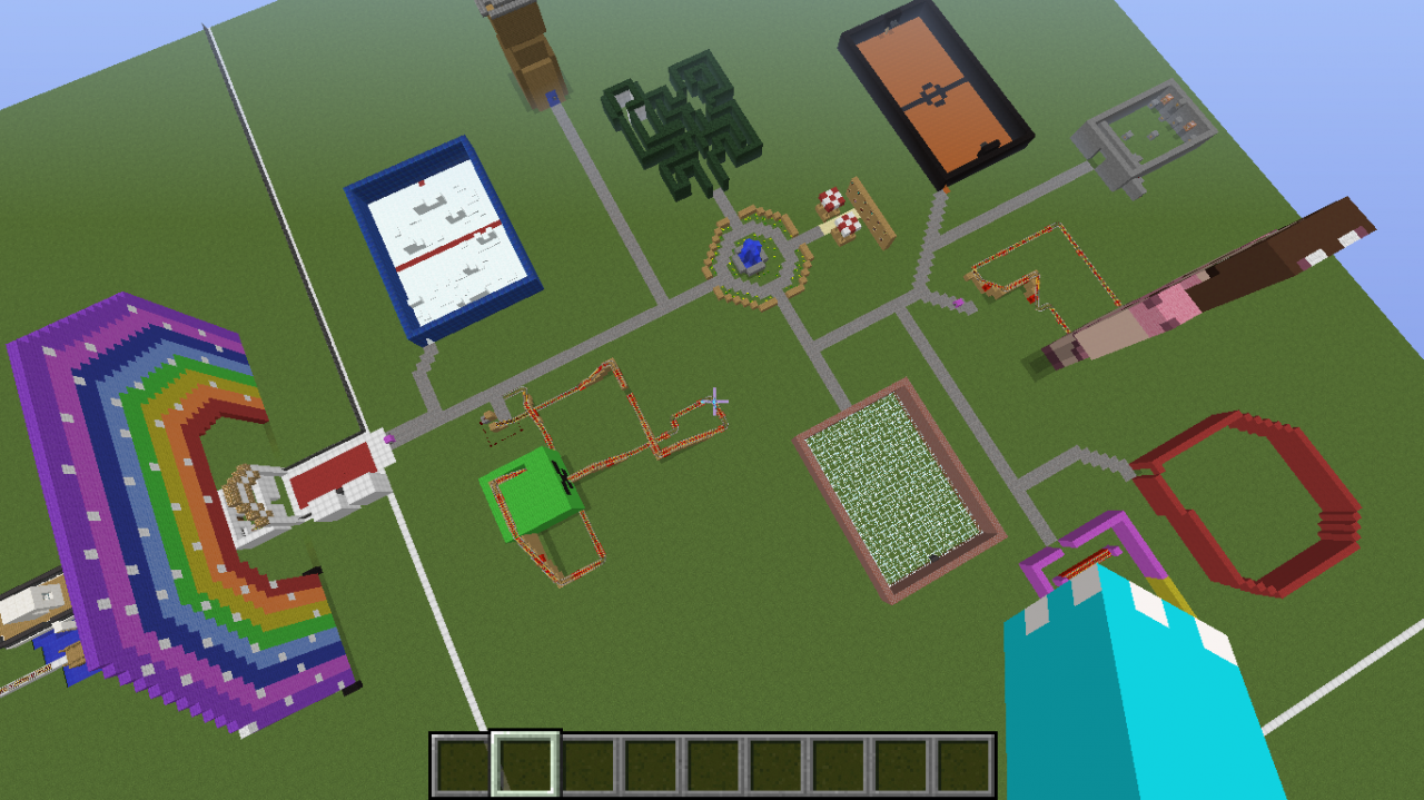 fun park for popularmmos Minecraft Map