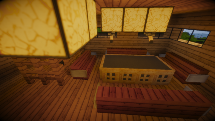 Wood House Minecraft Map