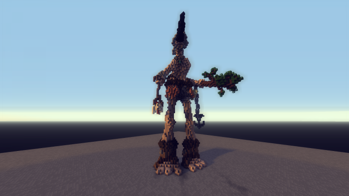 Bird Man Organic Minecraft Map