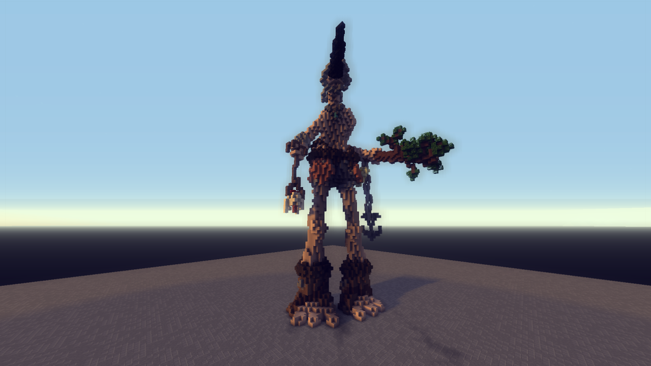 Bird Man Organic Minecraft Map