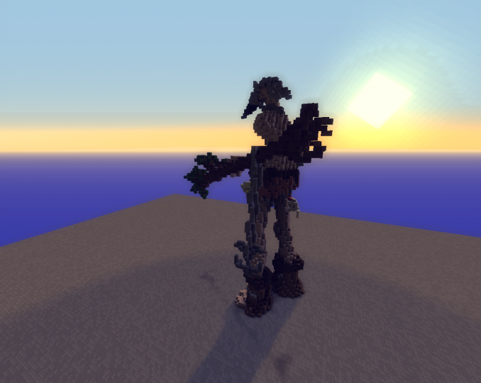 Bird Man Organic Minecraft Map