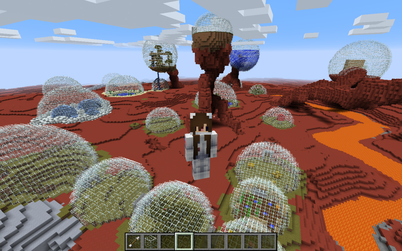Mars Terraform Minecraft Map