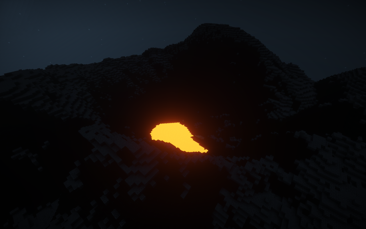 Vulcano Survival Island Minecraft Map