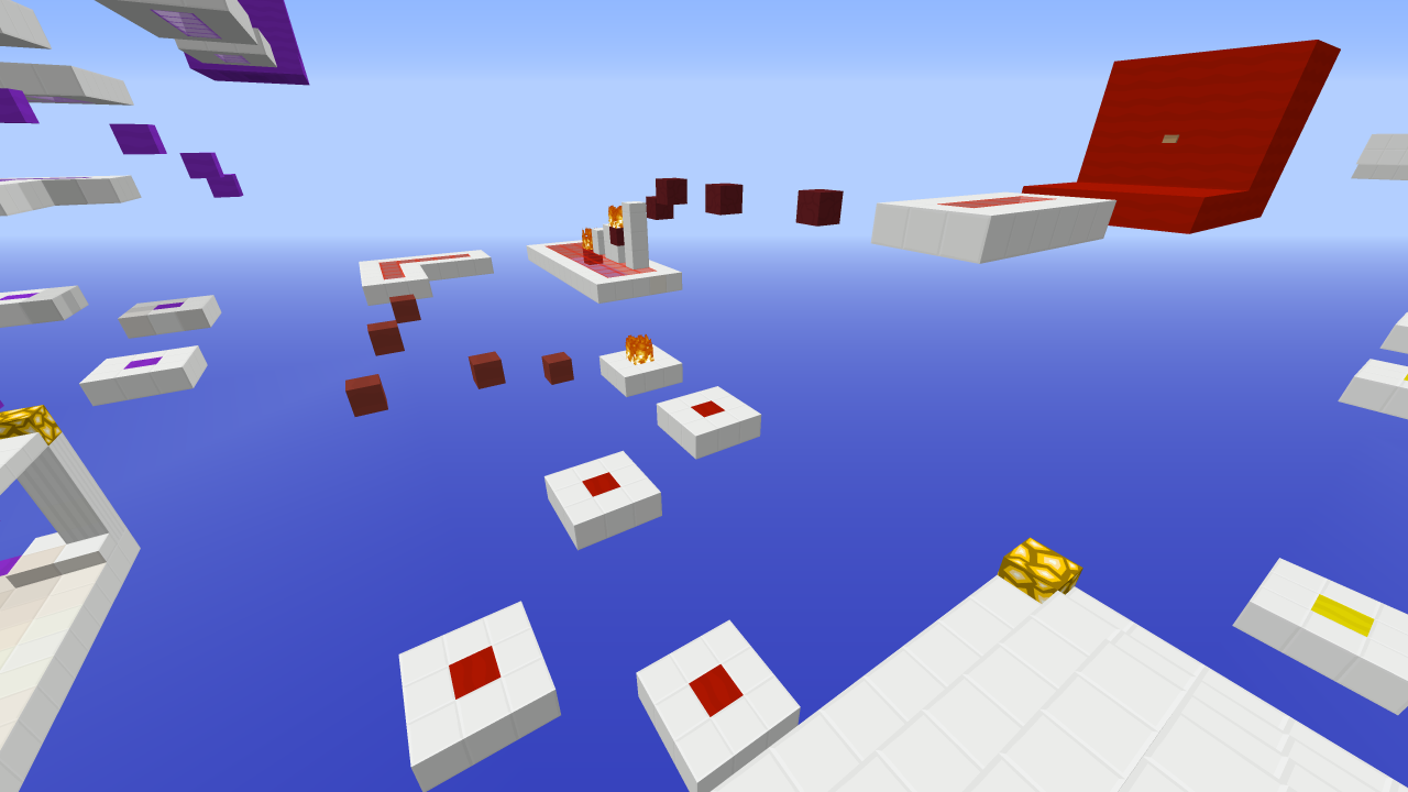 Color Run 1.9 Minecraft Map