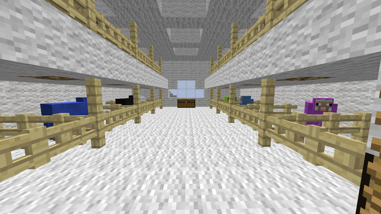Sheep statue and pen Minecraft Map