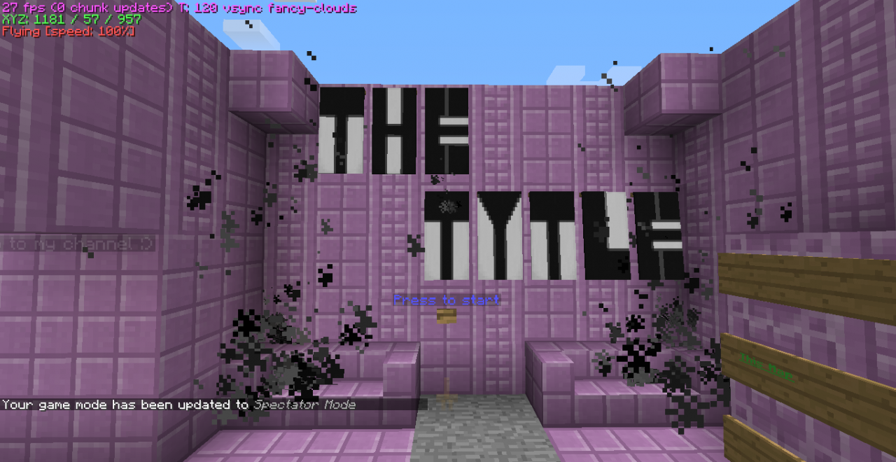 The Title Minecraft Map