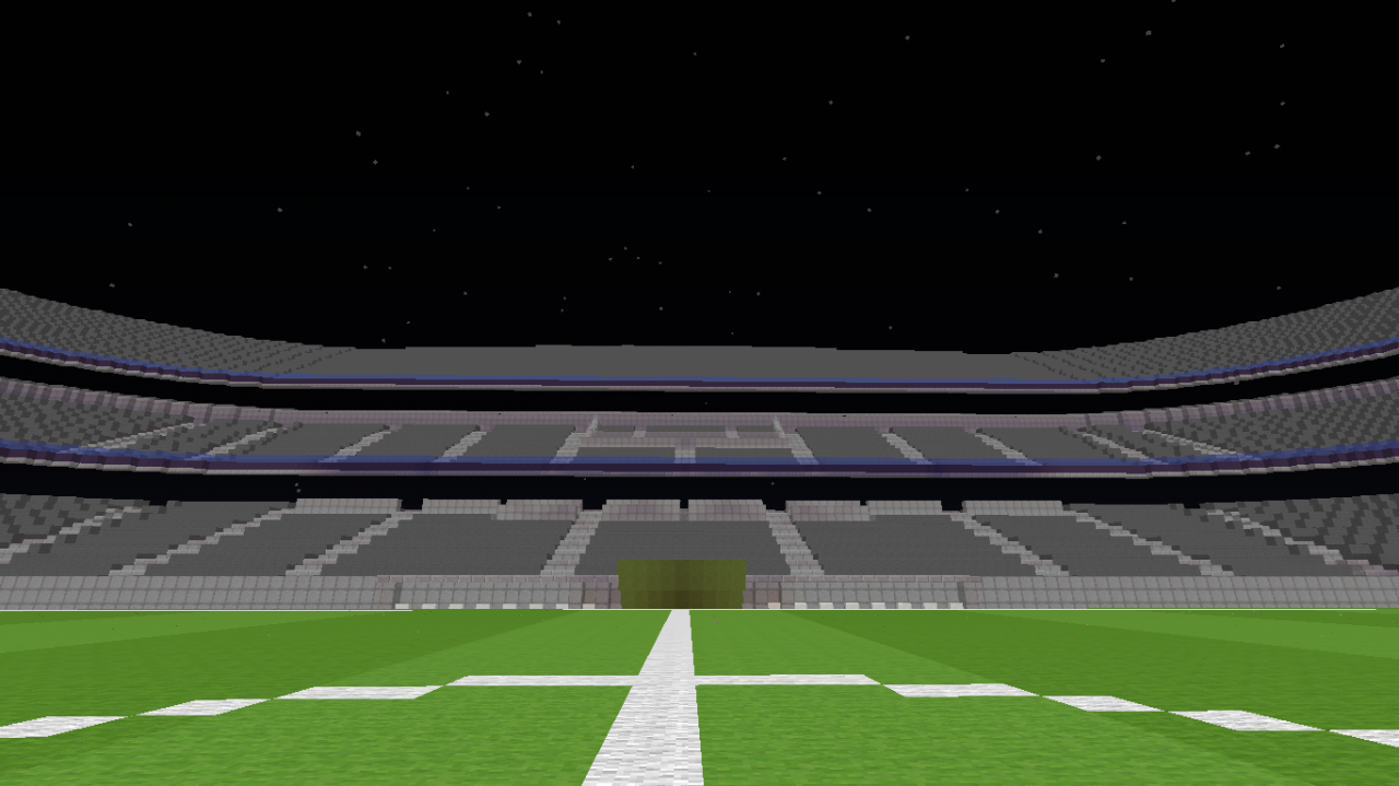 Alliaz arena in Minecraft. Minecraft football stadium! Minecraft Project