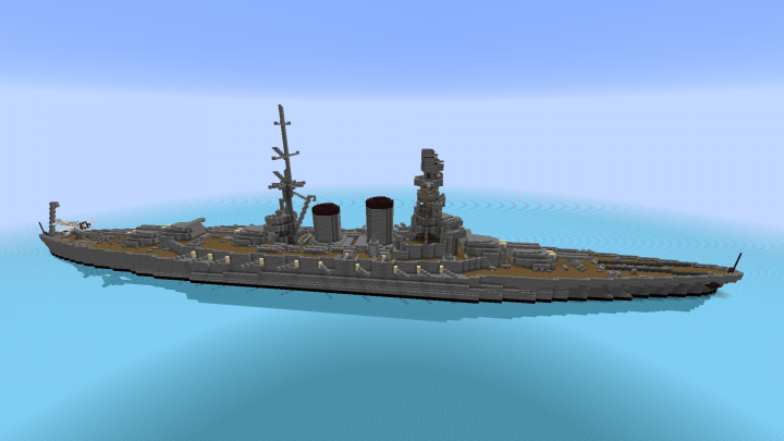 Amagi Class Battlecruiser (1920s) Minecraft Map