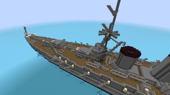 Amagi Class Battlecruiser (1920s) Minecraft Map