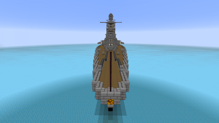 Amagi Class Battlecruiser (1920s) Minecraft Map