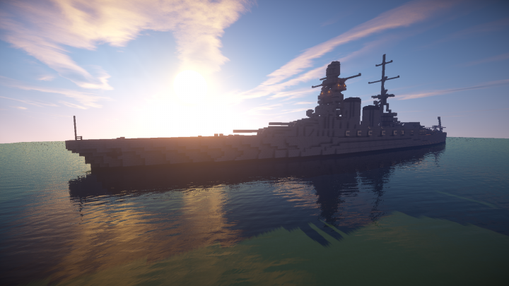 Amagi Class Battlecruiser (1920s) Minecraft Map
