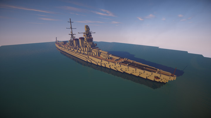 Amagi Class Battlecruiser (1920s) Minecraft Map
