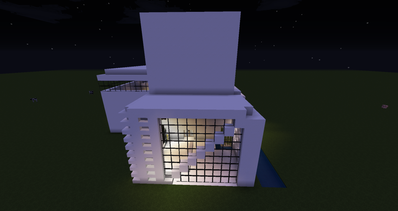 MODERN HOUSE INSANE! Minecraft Map