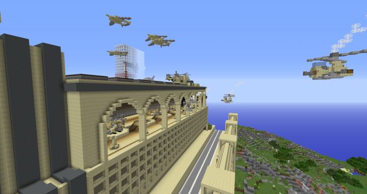 Fort Maraon - Military defense base Minecraft Map