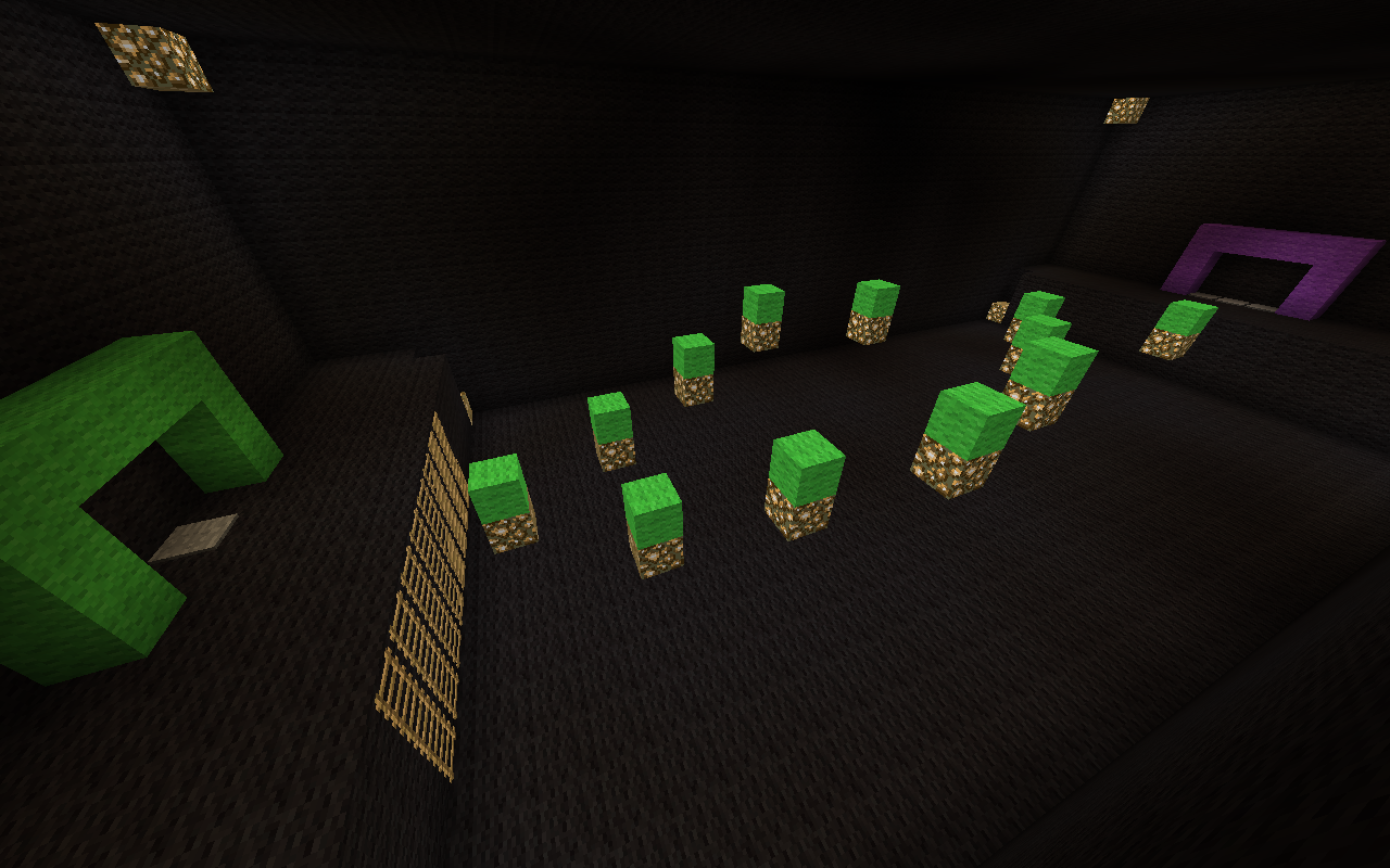 Bunny Hop Neon | Minecraft Minecraft Map