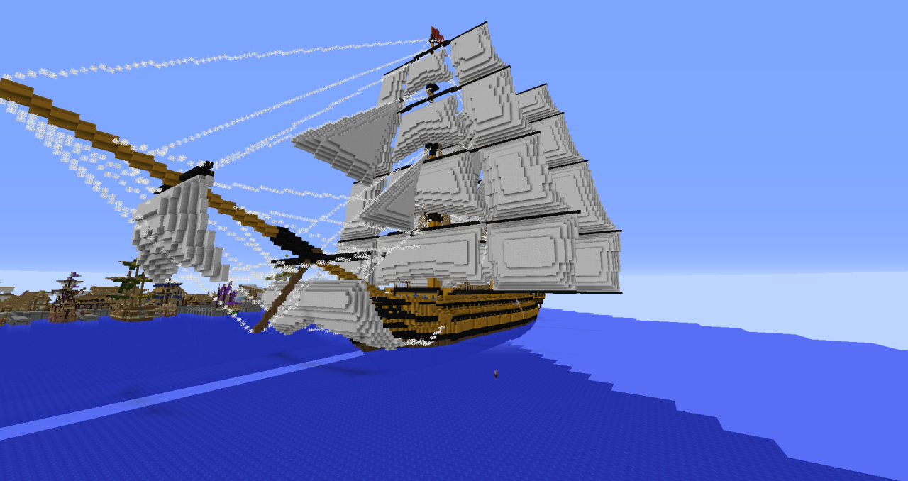 HMS Man O War Minecraft Map