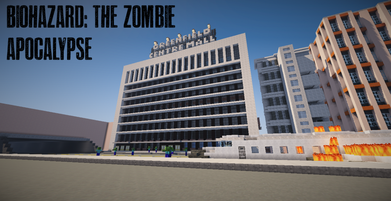 Biohazard - The Epic Zombie Apocalypse Map [REUPLOAD] Minecraft Map