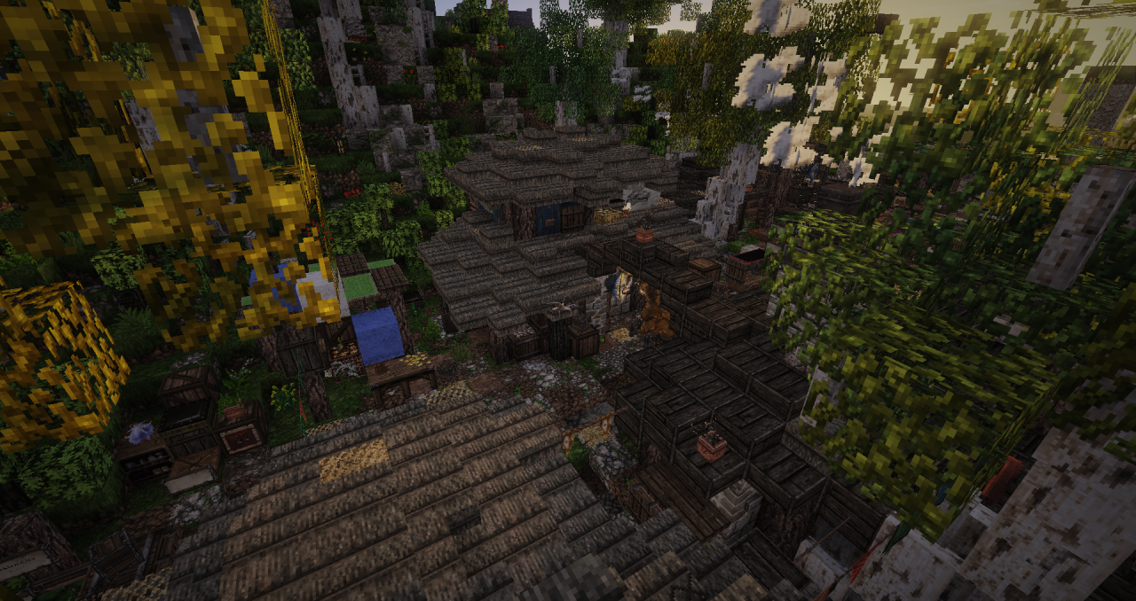 Torklen City Slums & Port Minecraft Map