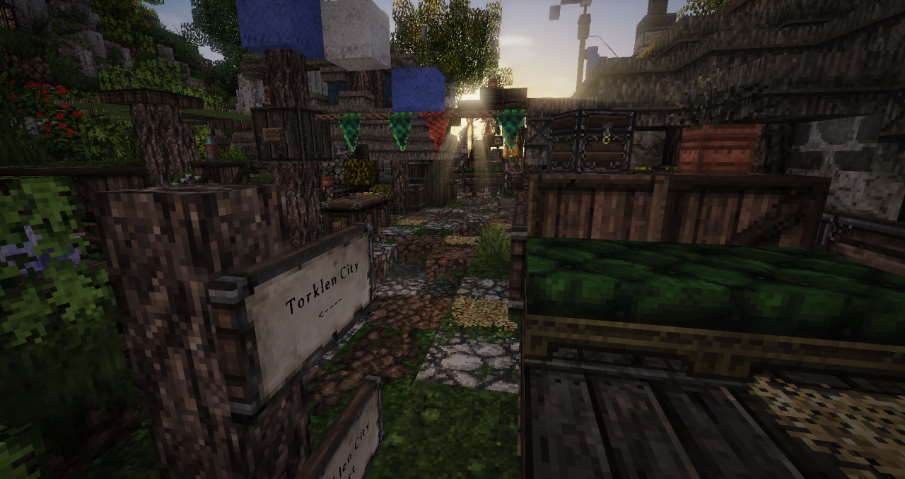 Torklen City Slums & Port Minecraft Map
