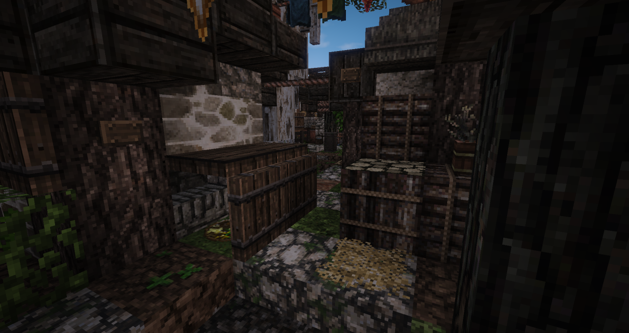 Torklen City Slums & Port Minecraft Map