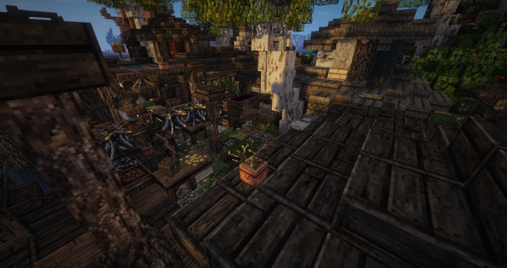Torklen City Slums & Port Minecraft Map