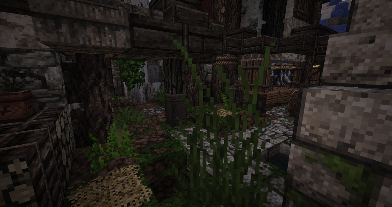 Torklen City Slums & Port Minecraft Map