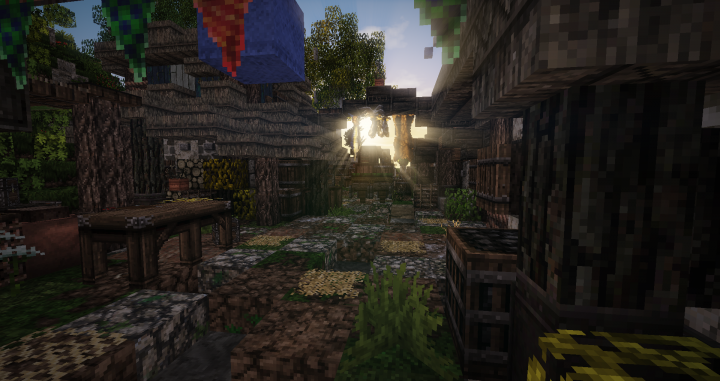 Torklen City Slums & Port Minecraft Map