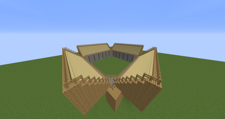 Four Man Small PVP Basic Arena (WiP) Minecraft Map