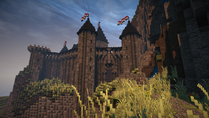 Mountain Castle Minecraft Map