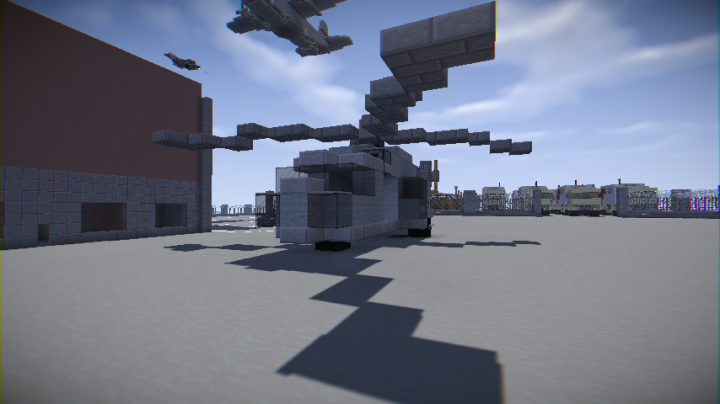 Military Helicopter Minecraft Map