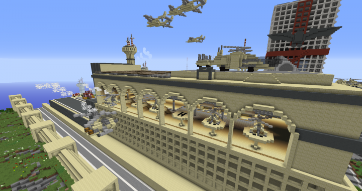 Fort Maraon - Military defense base Minecraft Map