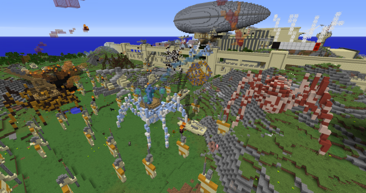 Fort Maraon - Military defense base Minecraft Map