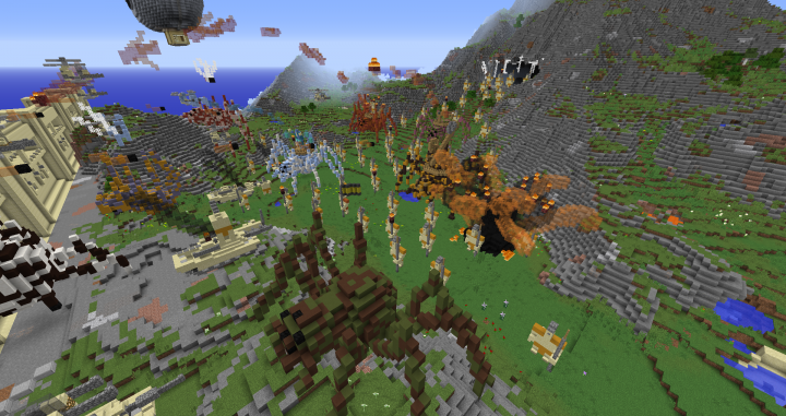 Fort Maraon - Military defense base Minecraft Map